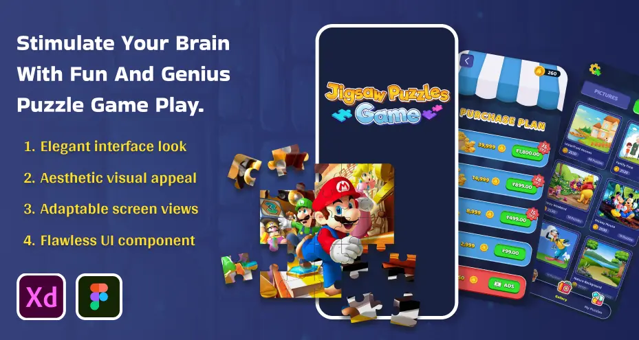 Jigsaw Puzzle | Best Puzzle Game UI Kit - Theme Bitrix